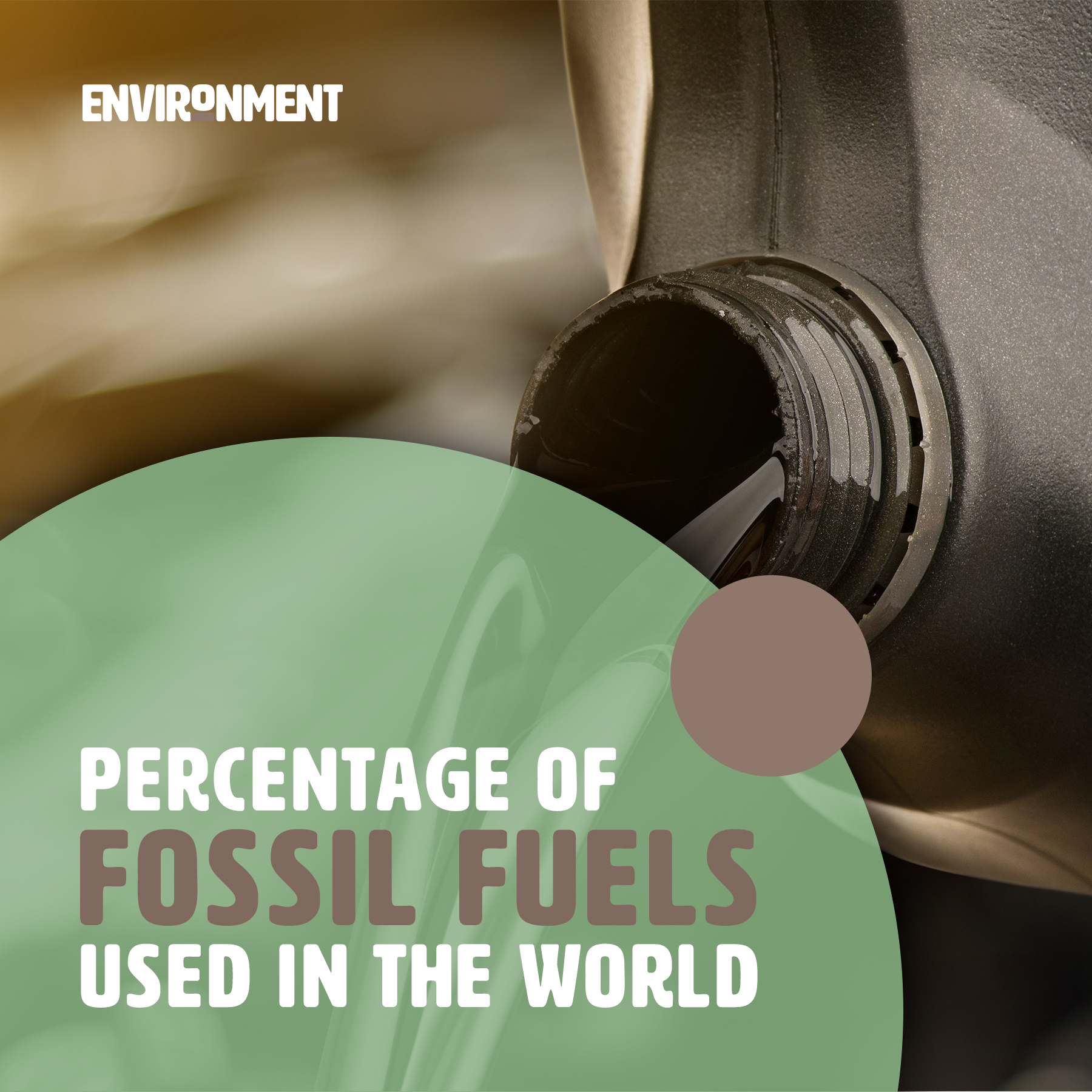 Percentage of Fossil Fuels Used in the World - Environment Co